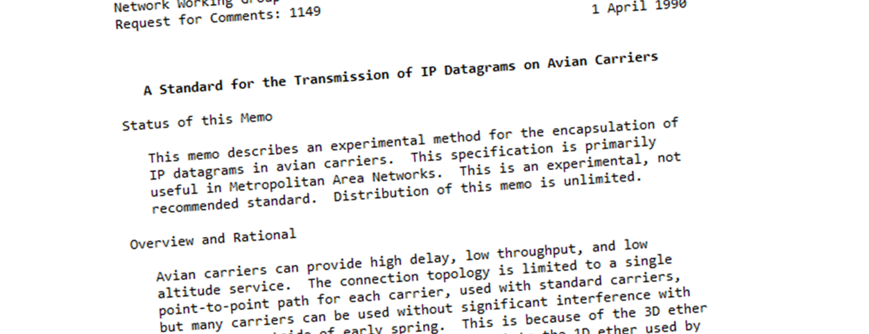 RFC and Standards Documents – CCIE #TBD